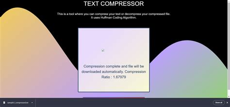 github ankitkemwal text compressor project built a program to compress and decompress text