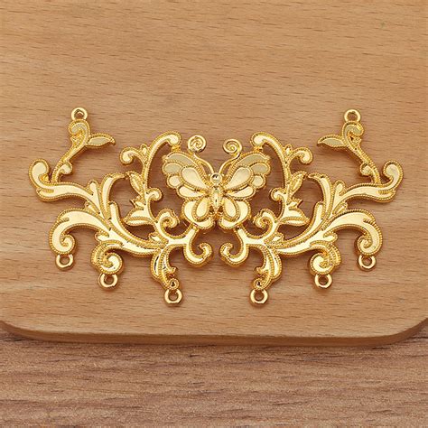 ชุดอุปกรณ์ทำเครื่องประดับ Diy โลหะผสม 5 ชิ้น สำหรับการทำจี้ดอกไม้และผีเสื้้ Shopee Thailand