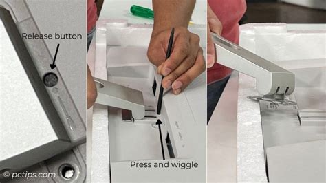 How To Remove Monitor Stand Easily