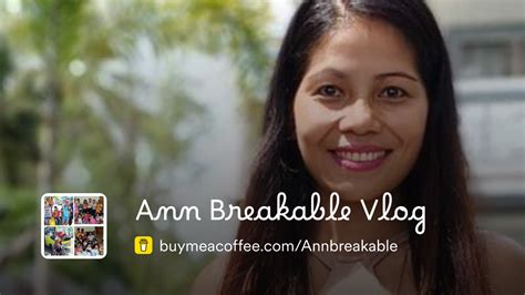 Ann Breakable Vlog Buymeacoffee