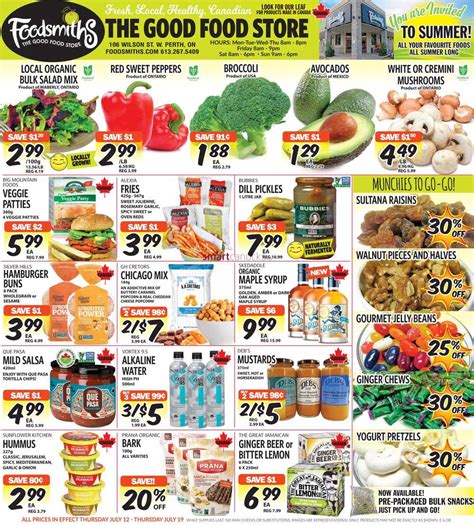 Foodsmiths Flyer July 12 To 19