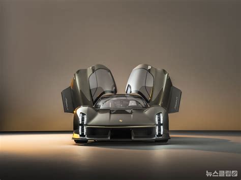 전세계에서 가장 빠른 자동차 포르쉐 일냈다 포르쉐 순수 전기 하이퍼카 미션 X 콘셉트 공개