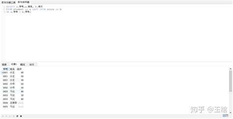 如何利用sql快速合并多表数据 知乎