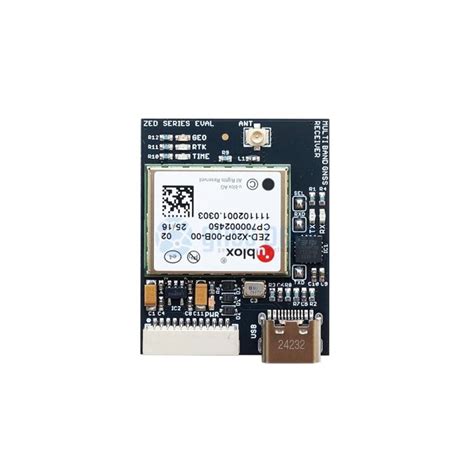 Zed X20p All Band High Precision Gnss Module With Uf L And Usb C