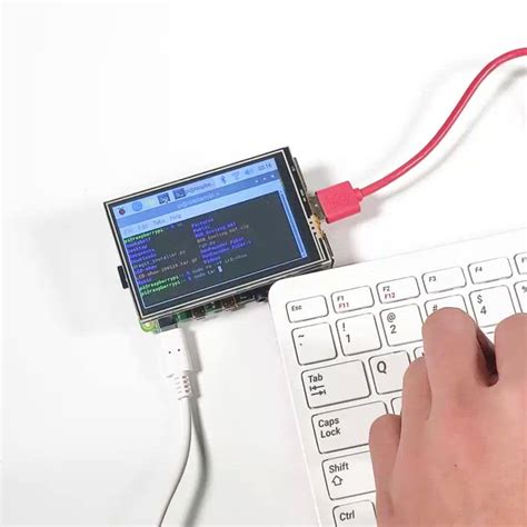 라즈베리파이 35인치 Tft Lcd 디스플레이 480x320 고프레임 터치스크린 모니터 Sc002 디바이스마트