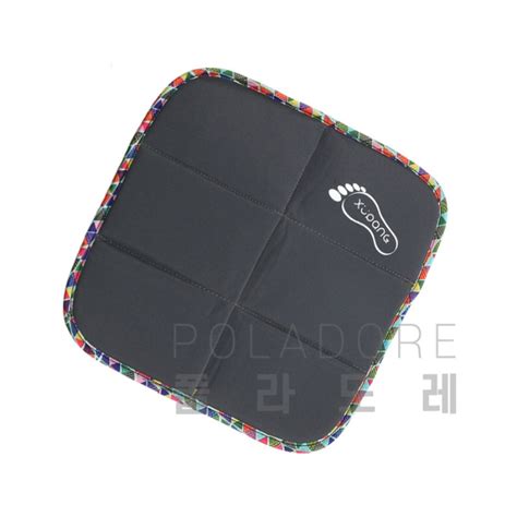 [무료배송] 접이식 휴대용 야외 여행용 미니 방석 보관파우치 포함 W 티몬