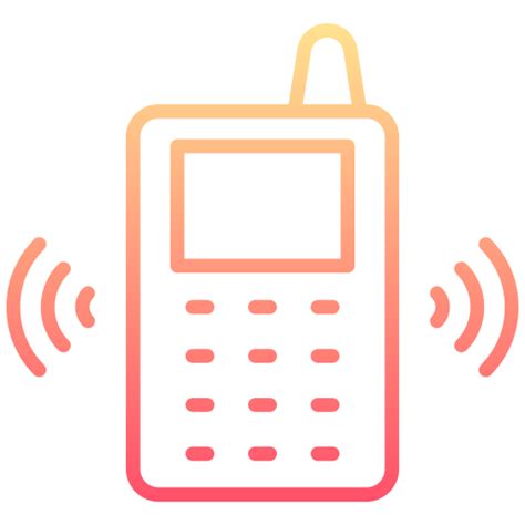 Walkie Talkie Generic Gradient Outline Icon