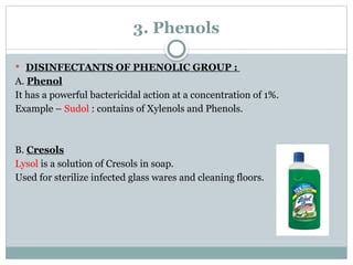 Chemical Disinfection Procedure And Typepptx