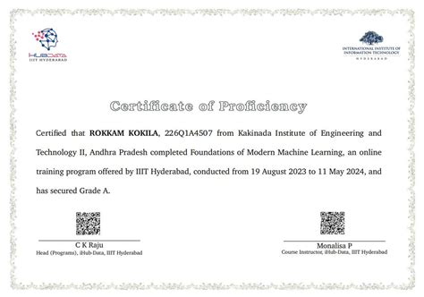 Hello Connections 👋🤩 Im Thrilled To Announce That I Have Received A