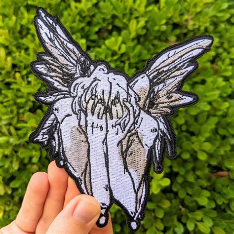 Fallen Angel Patch Patch Etsy