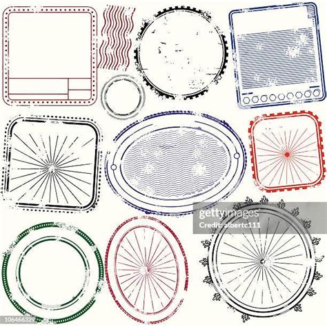 Passport Stamp Template