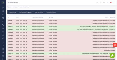 Automation History Lawnpro Software Help
