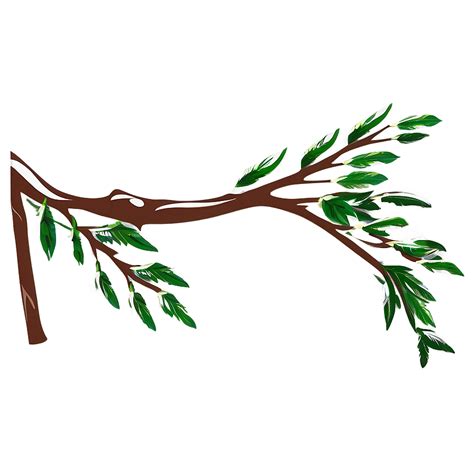 Download Tree Branch Vector Art Png Wallpapers Com