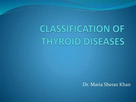 Hypothyroidism Pathology Presentation2 Docx