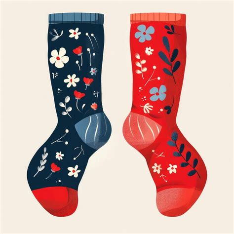 Premium Photo Cozy Socks Warmth Illustrated