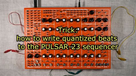 pulsar 23 quantization trick youtube