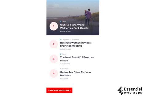 10 css lists latest collection essential web apps