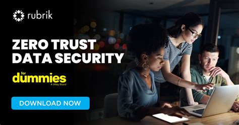 Zero Trust Data Security Rubrik Rubrik