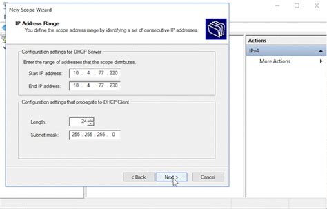 Configure Dhcp Scopes In Windows Server 2016