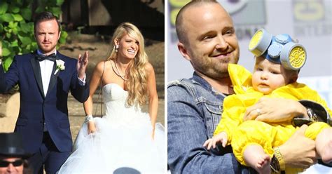 Aaron Paul Wife Wedding Dress