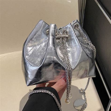 여자가방 체인스트랩 미니복조리백 귀여운 숄더백 만두백 레더