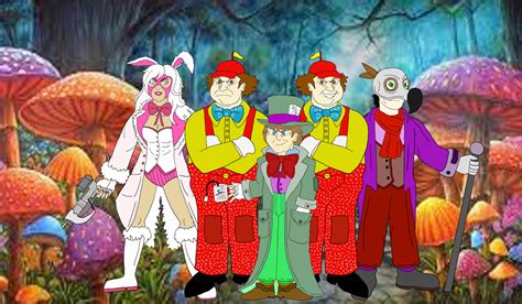 The Wonderland Gang By D Field22 On Deviantart