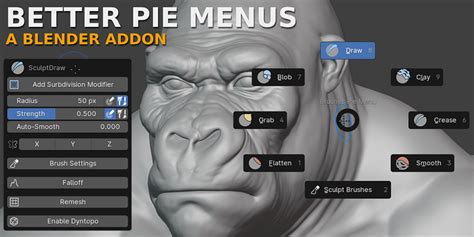 Better Pie Menus Add On Released Scripts And Themes Blender Artists Community