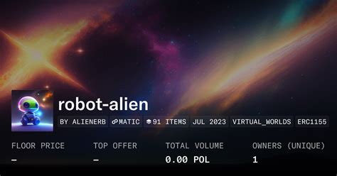 Robot Alien Collection Opensea