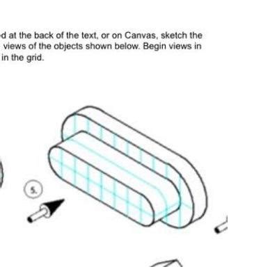 Solved Multiview Sketching Exercise 2 3 On The Grid Sheet Chegg Com