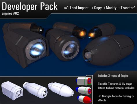 Second Life Marketplace Devpack Engines 02