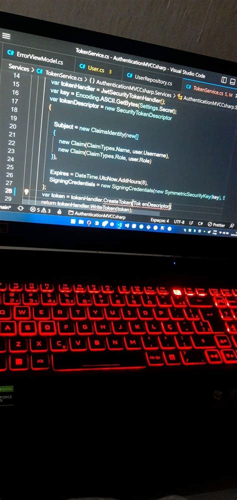 Nicolas Fernando On Linkedin Implanting Token Jwt In Project Mvc