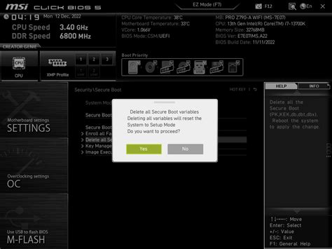 Msi Has Very Insecure Secure Boot Defaults · Issue 181 · Foxboron