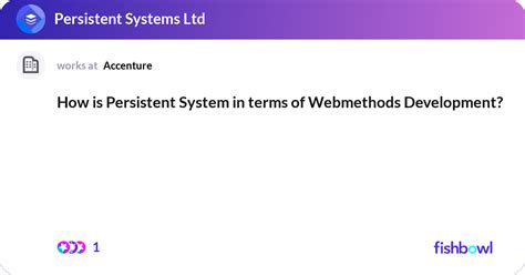 How Is Persistent System In Terms Of Webmethods De Fishbowl
