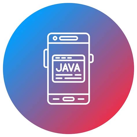 Premium Vector Java Icon Vector Image Can Be Used For Mobile App