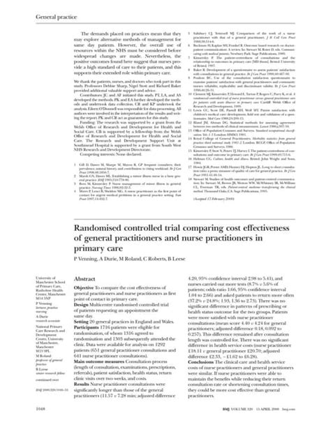Randomised Controlled Trial Comparing Cost Effectiveness Pdf