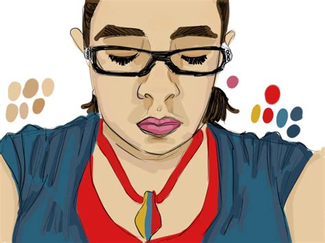 Sloppy Self Portrait By Shadowkitten87 On Deviantart