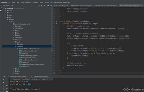 Java多线程（一）thread、runnable、callable、future、executorservice接口安卓编程