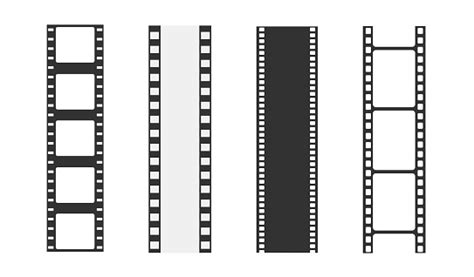필름 스트립 템플릿 네거티브 와 스트립 미디어 필름 스트립 필름 롤 벡터 필름 35mm 슬라이드 필름 프레임 영화에 대한 스톡 벡터 아트 및 기타 이미지 Istock