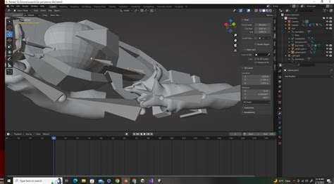 Exported Models Mesh Is Deforming In Unpredictable Ways Inside Unity Rblender