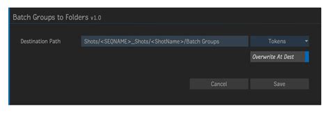 Batch Groups To Folders — Flame Python Scripts Batch Groups To Folders — Flame Python Scripts