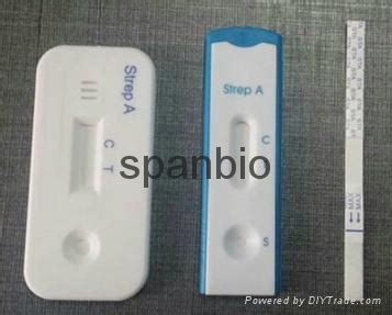 Strep A Antigen Rapid Test Uncut Sheet INC SPAN China Manufacturer Biochemical