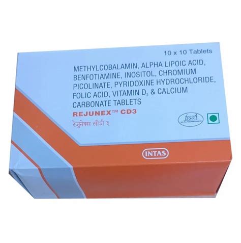 Rejunex Cd3 Tablet 1 X 10 At ₹ 340strip In Nagpur Id 2852998274773