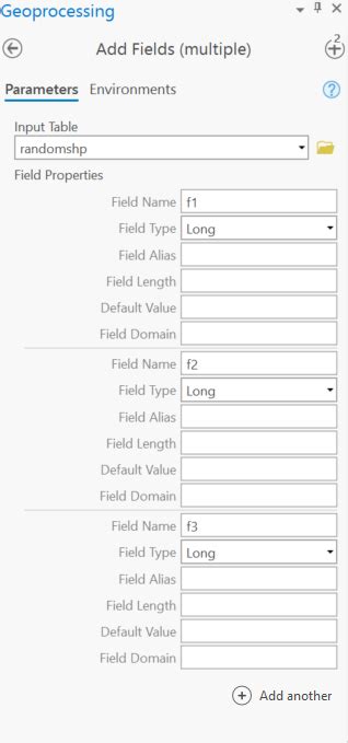 Add Fields Multiple Ui Improvement In Pro Esri Community