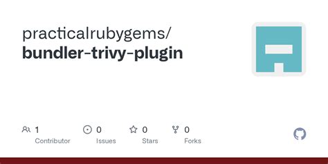 Github Practicalrubygemsbundler Trivy Plugin