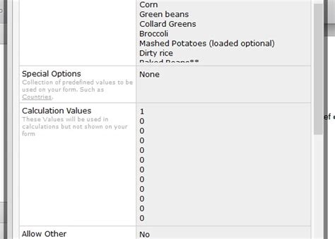 Calculation Widget Is Not Working Correctly