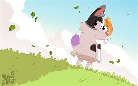 Finished Bluey Comm For Quartzperson On Twitter Featuring A Dog On A