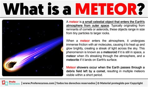 What Is A Meteor Definition Of Meteor