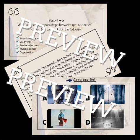 Descriptive Paragraph Writing • Teacha