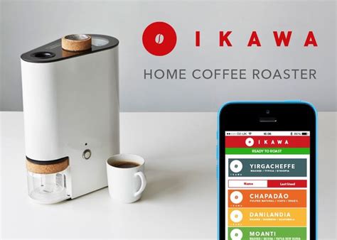IKAWA The Smartphone Controlled Home Coffee Bean Roaster Video