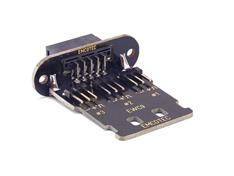 Emcotec Ewc9 Servo Harness Connector Triple No Soldering Up To 3 Servos